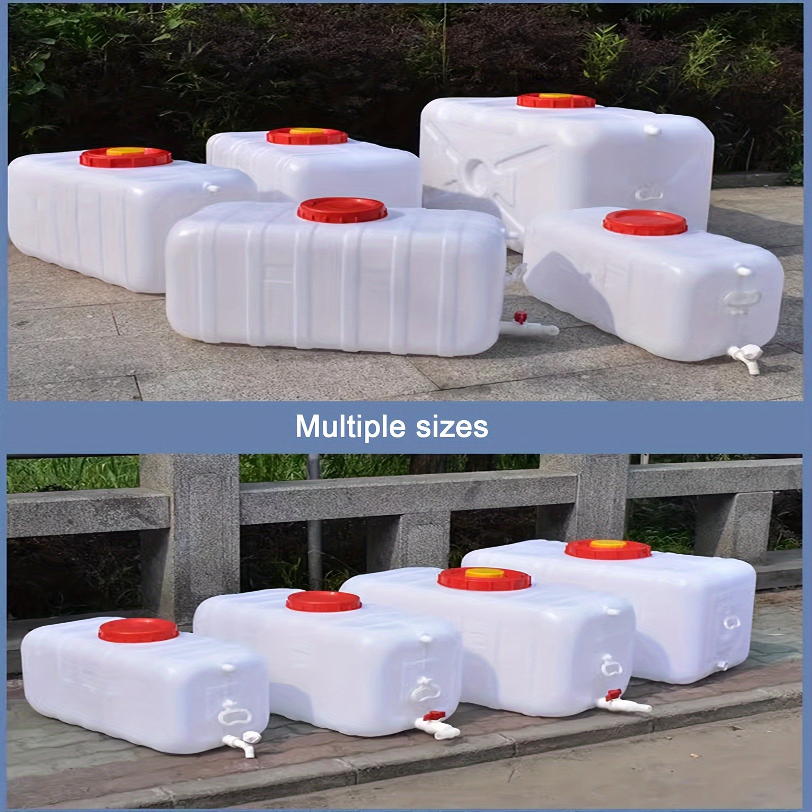 100 Gallon Square Water Tanks