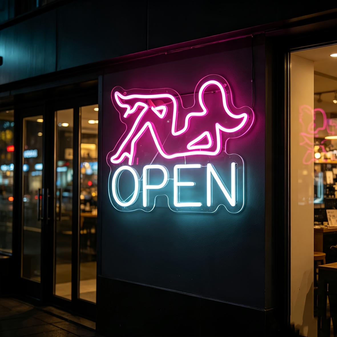 open led sign sold on Temu United States