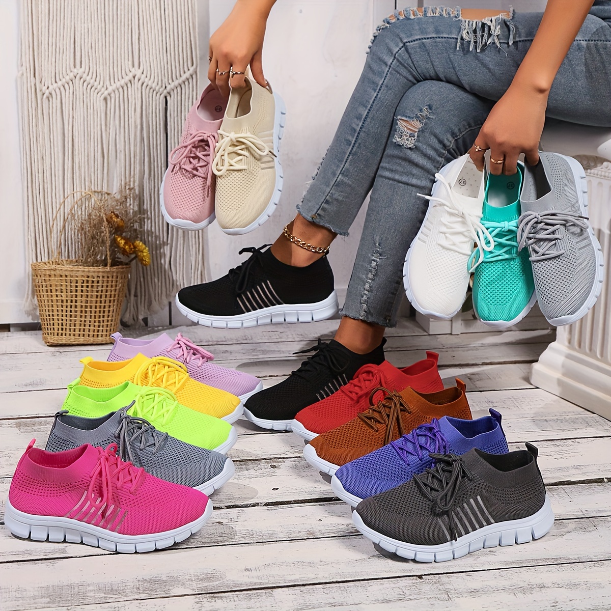 tennis shoes sold on Temu United States