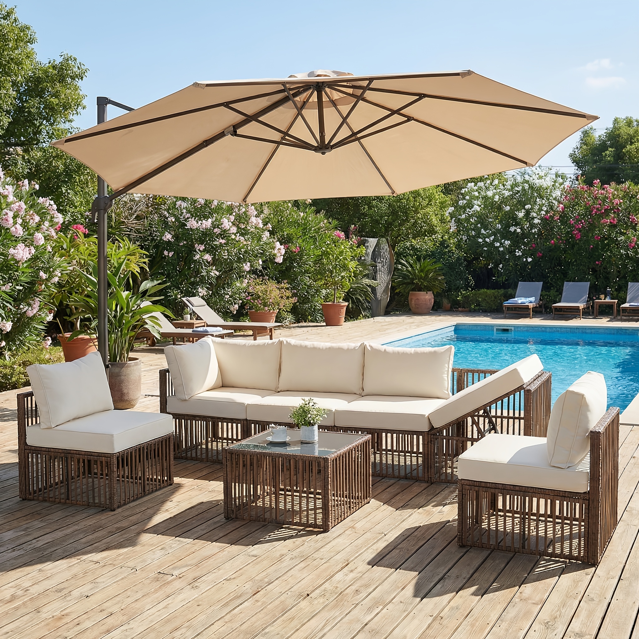 patio sets sold on Temu United States