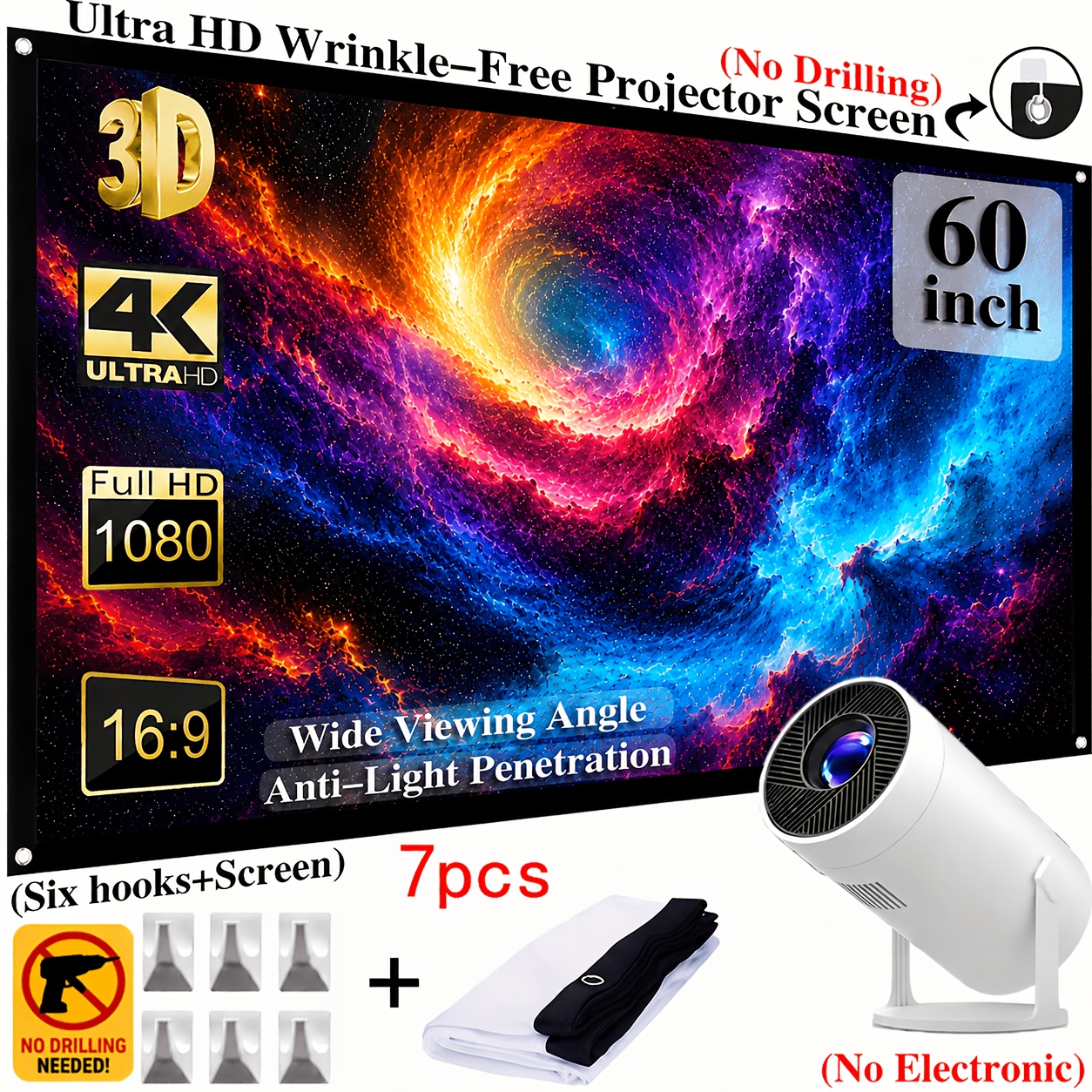 portable projector screen