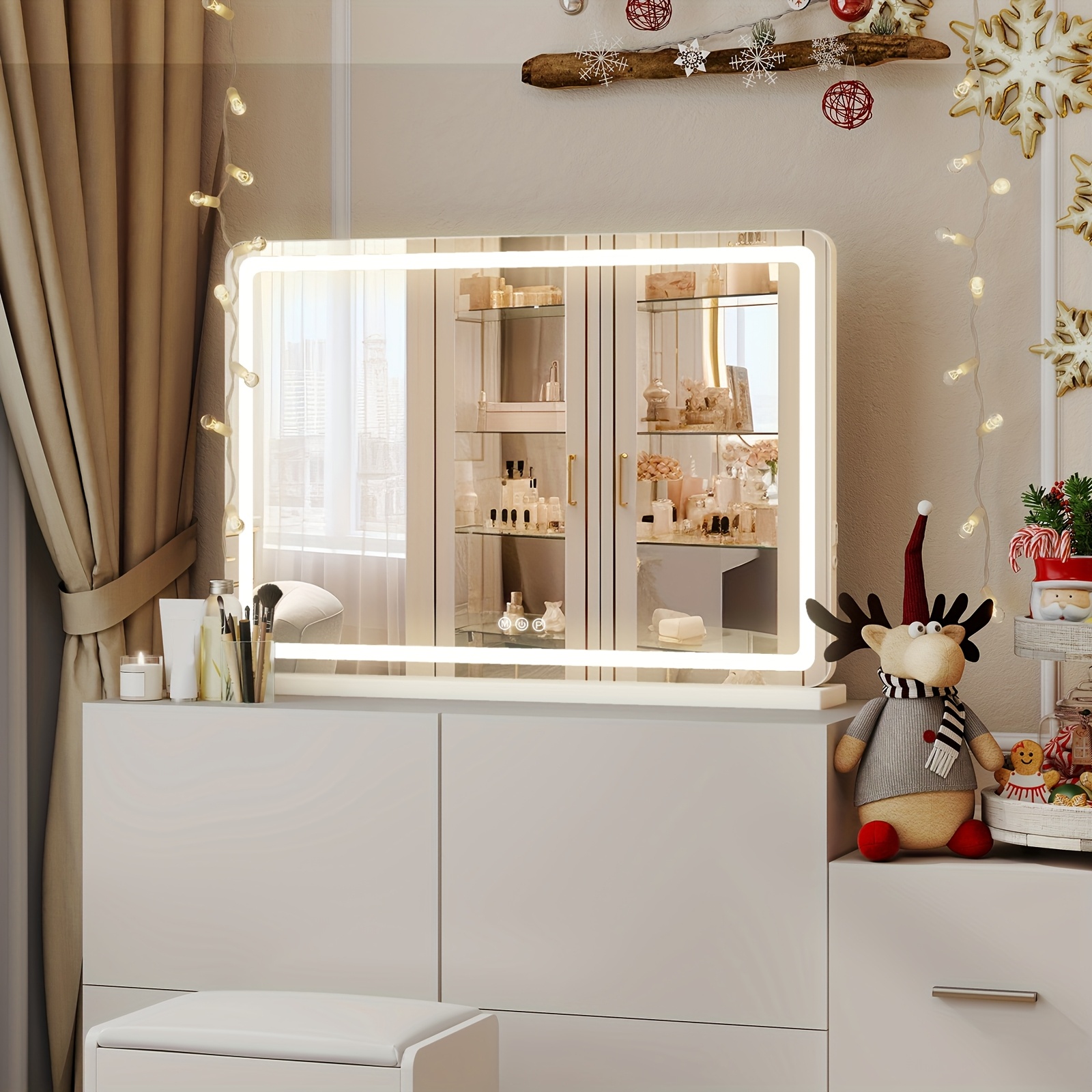bathroom mirrors for vanity sold on Temu United States
