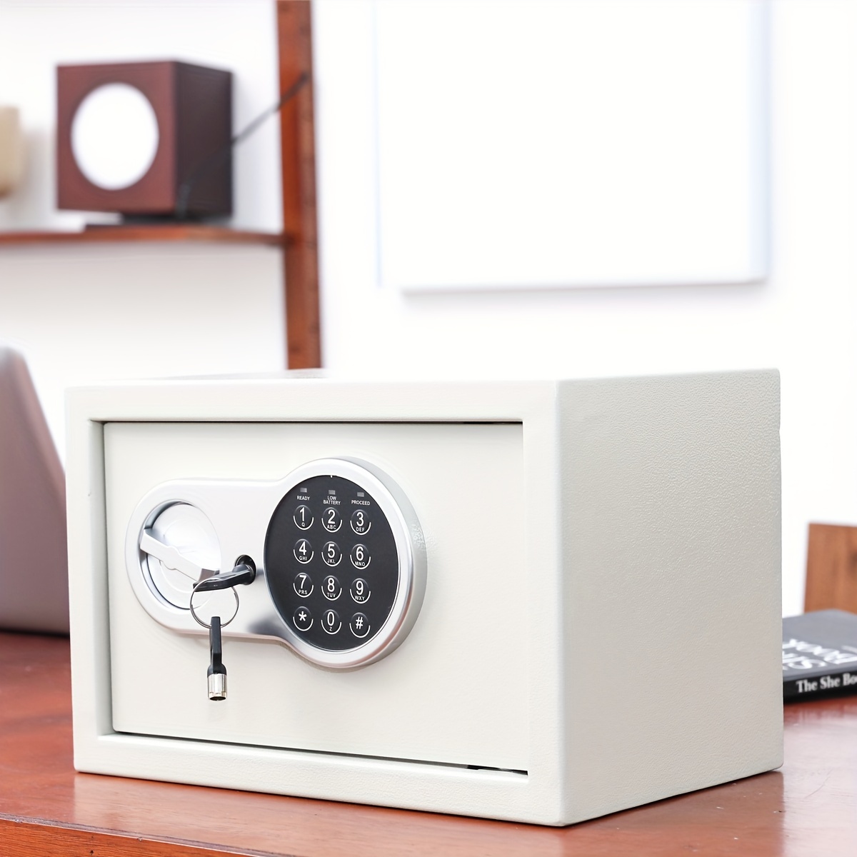 Waterproof Steel Cabinet Safe, Electronic Combination Lock, Battery ...