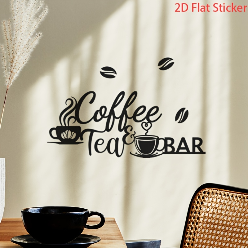 coffee cup stickers sold on Temu United States