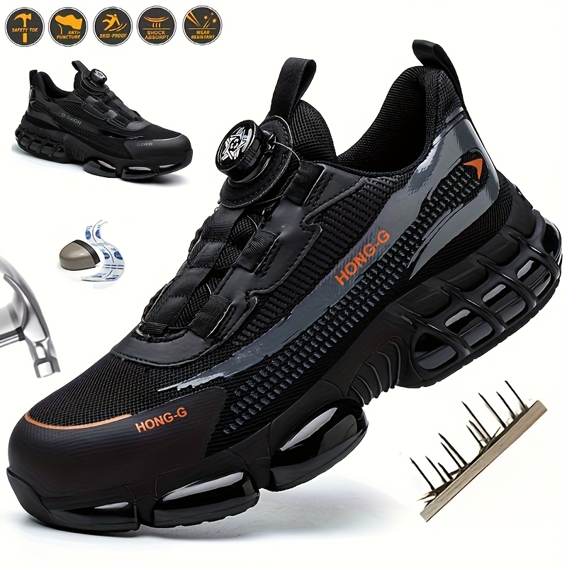 work shoes men sold on Temu United States