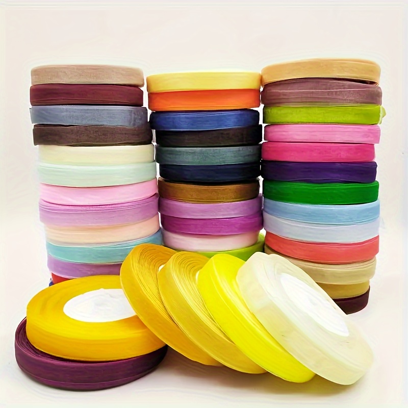 50 Yards Snow Yarn Ribbon Gift Chiffon Transparent Ribbon - Temu Ireland