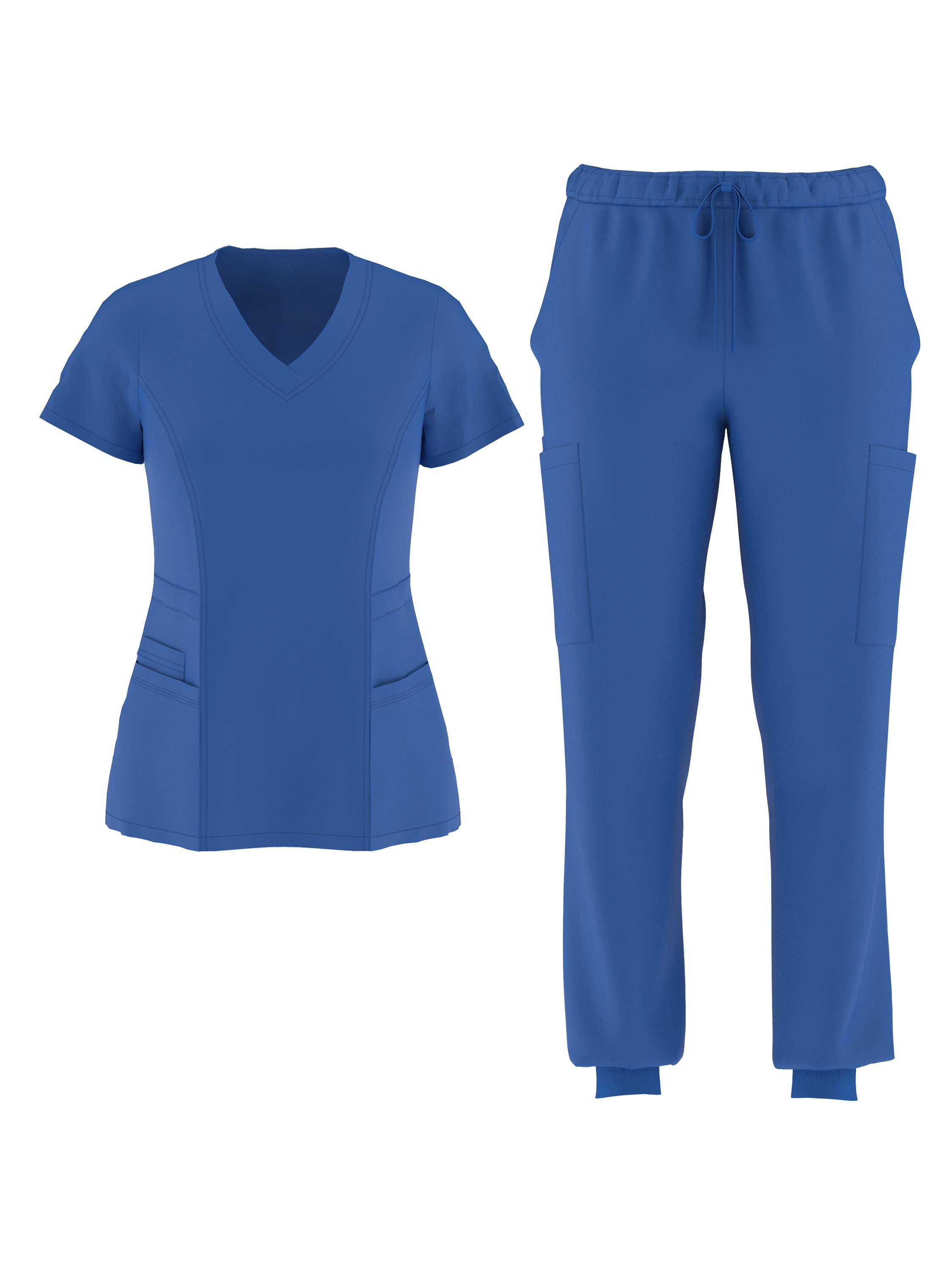 scrubs uniforms sold on Temu United States