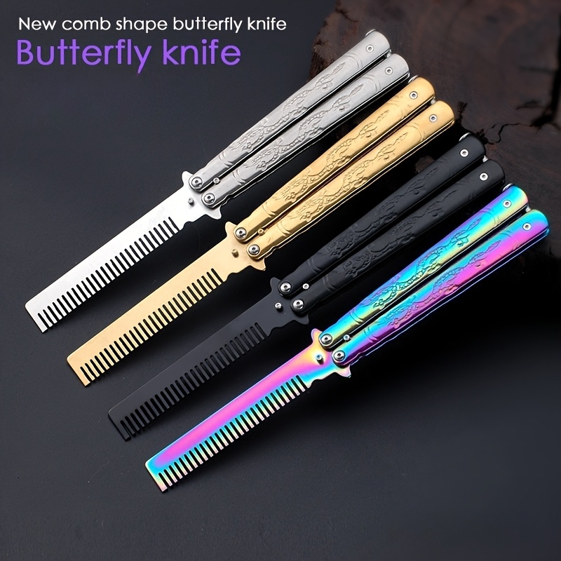 Butterfly Knife Comb Temu