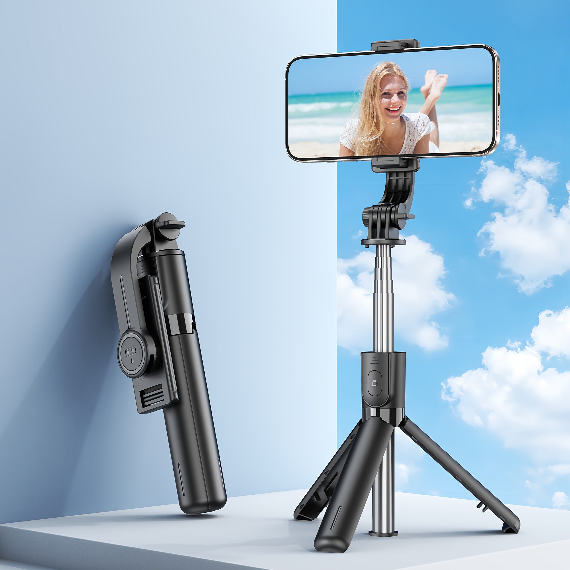 phone selfie stick tripod sold on Temu United States