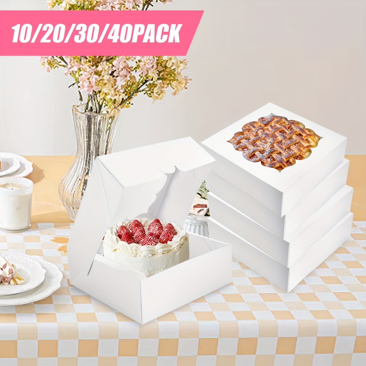 boxes for cakes sold on Temu United States