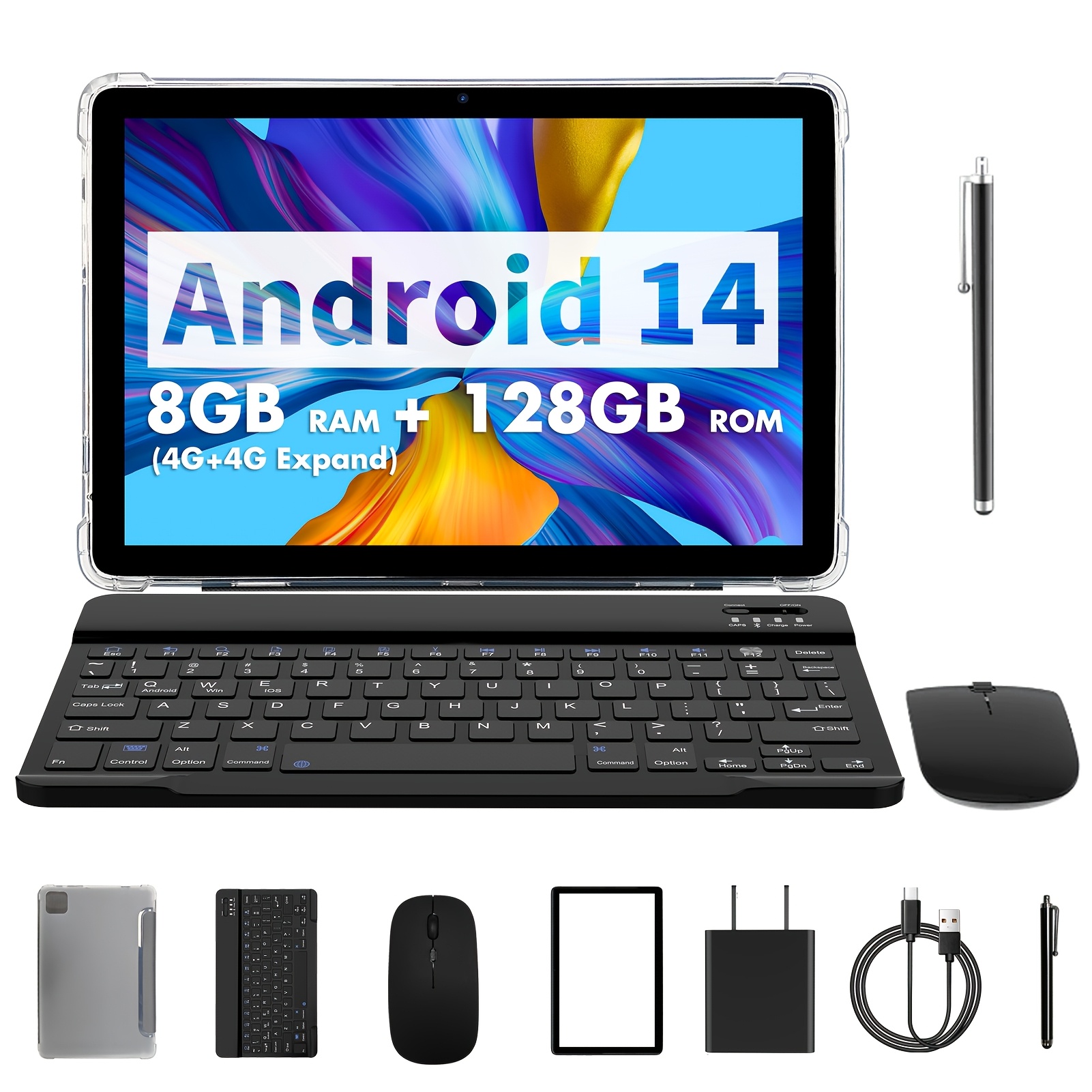 tablets with keyboard sold on Temu United States