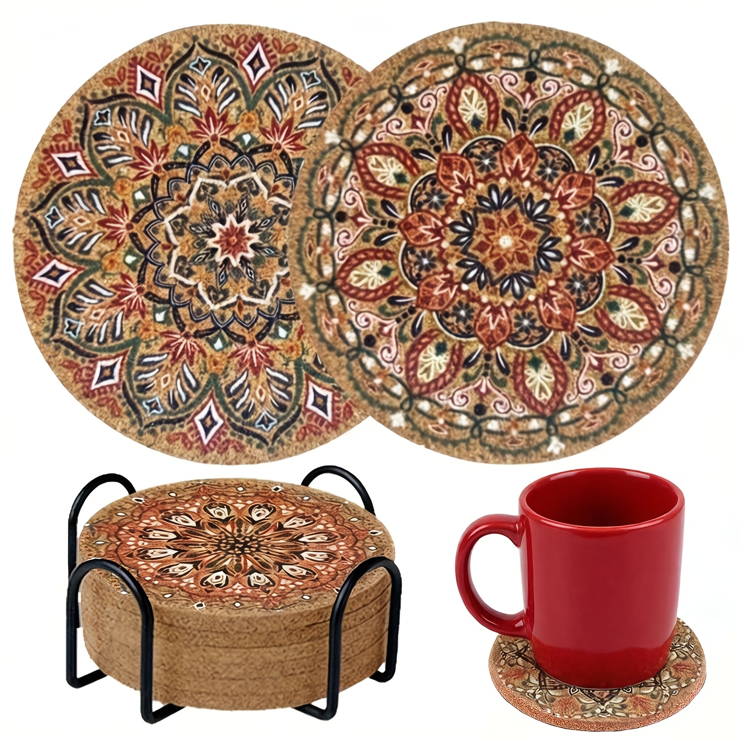 cork coaster sold on Temu United States