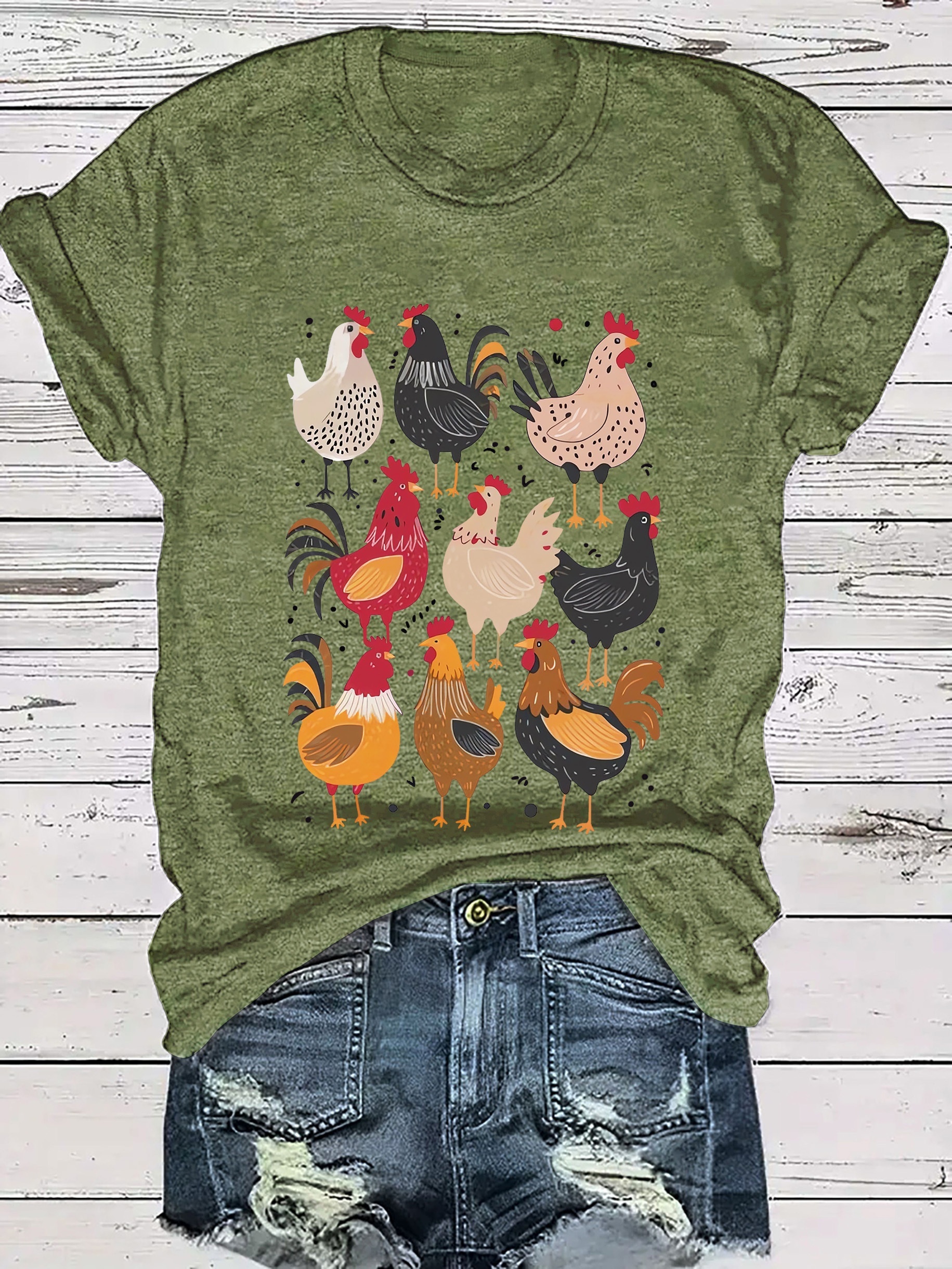 Chicken shirts store