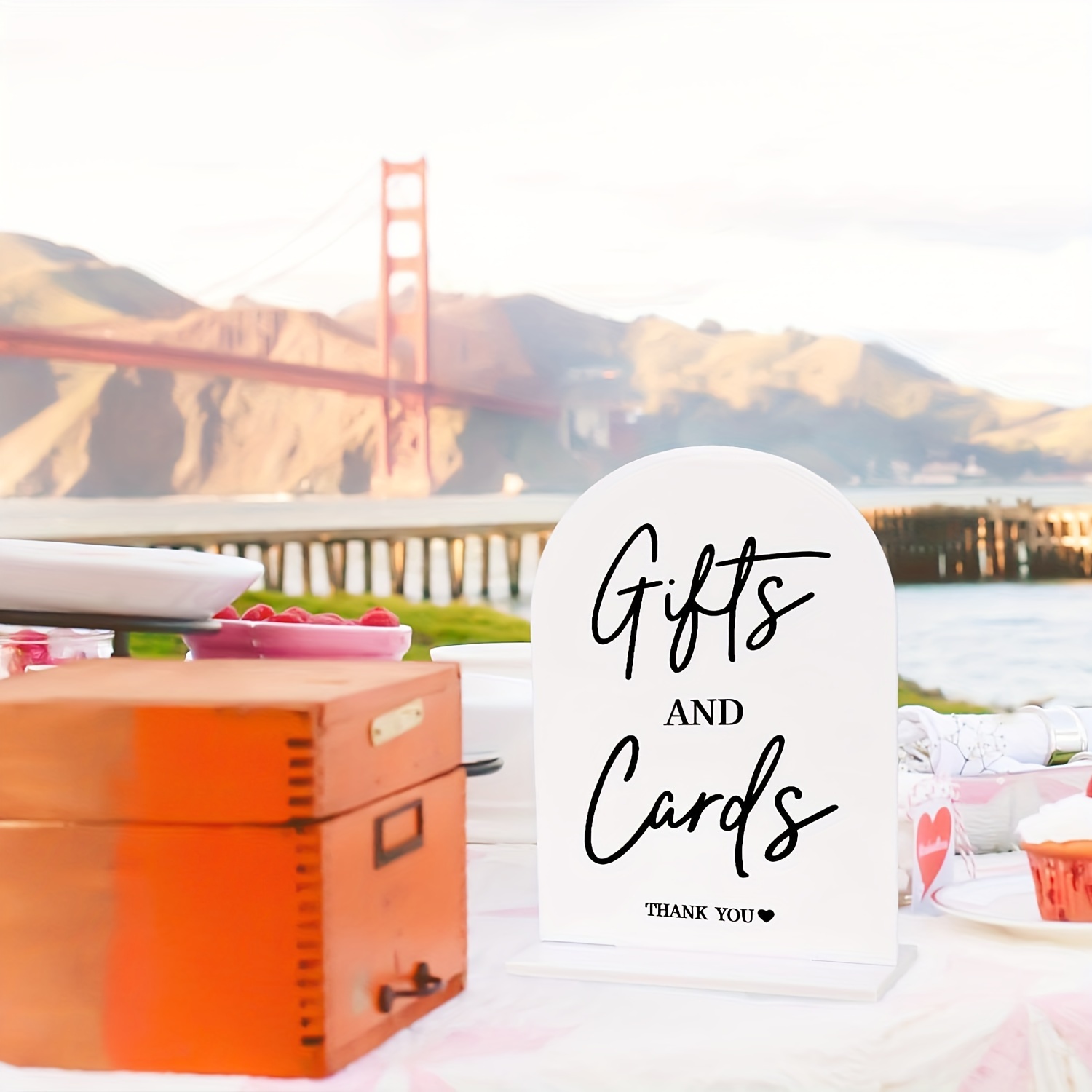 Clear Acrylic Wedding Signs Ceremony Reception Modern - Temu