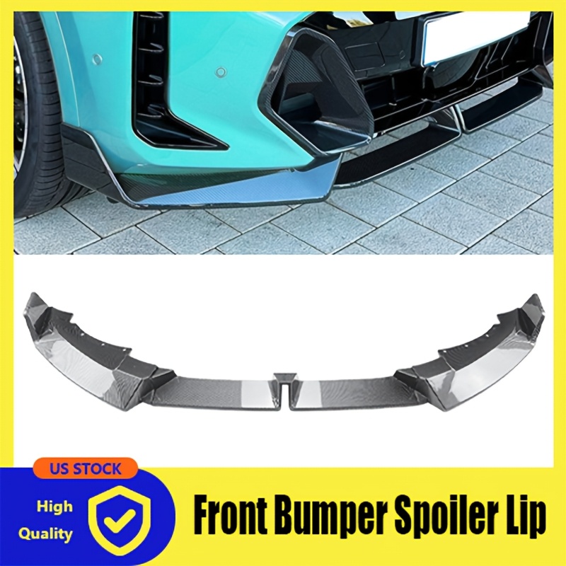 X6 G06 Lci Carbon Style Front Spoiler Lip Abs - Temu