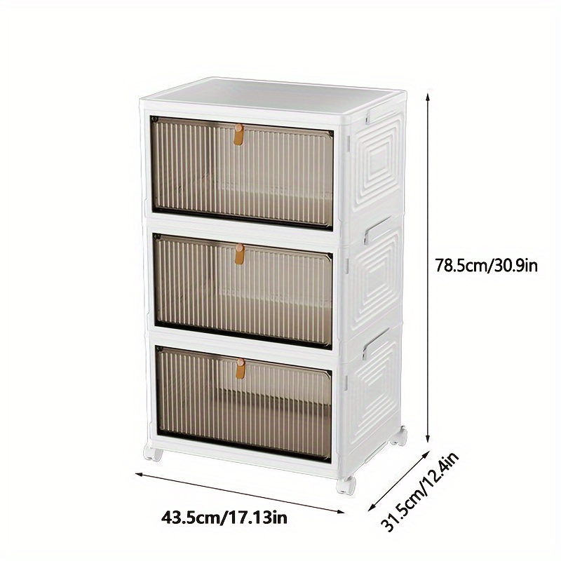 Plastic Storage Bins Stackable Storage Boxes Lids Multi - Temu Australia