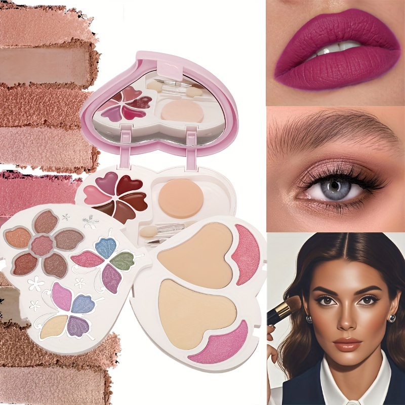 heart stamp blush sold on Temu United States