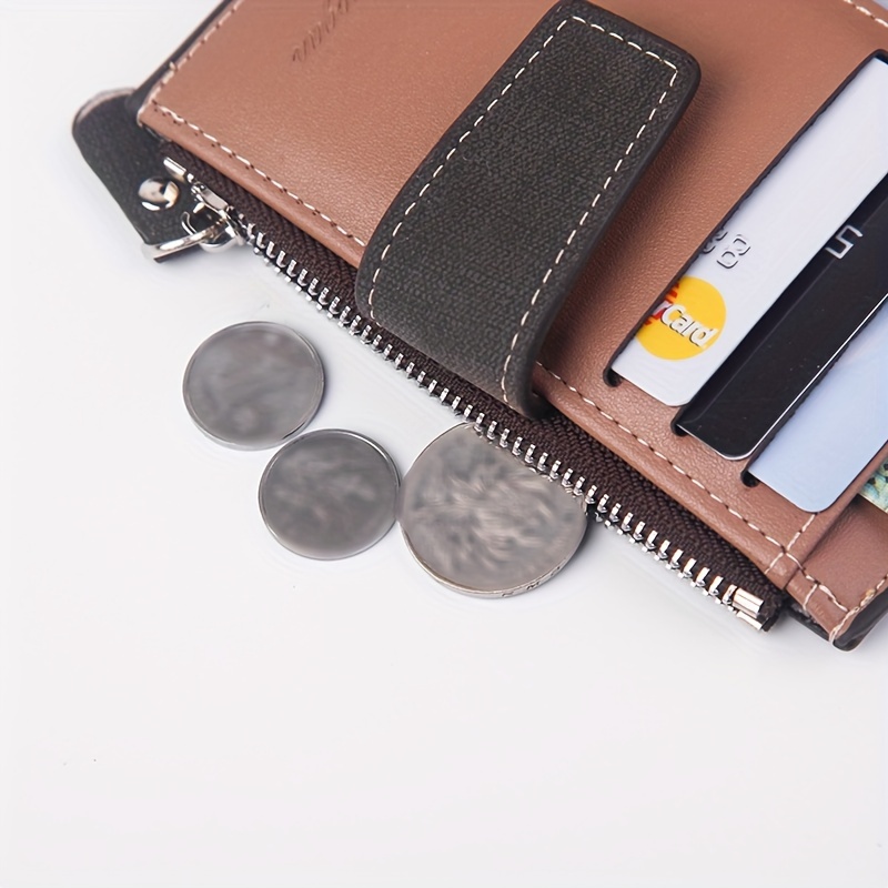 1pc mens short wallet multi functional multi card slots wallet wallet ...