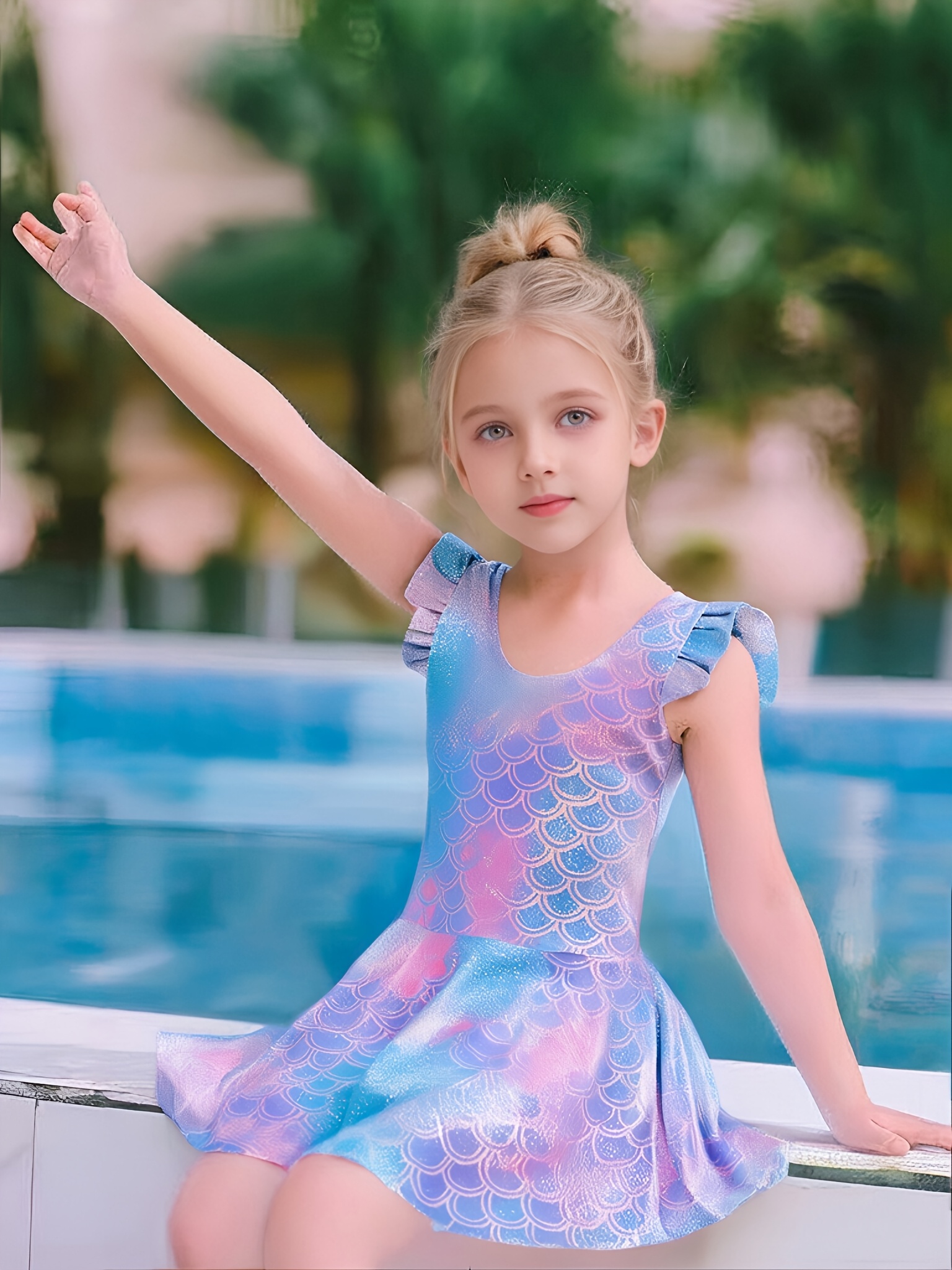 Girls' Swimwear - Temu