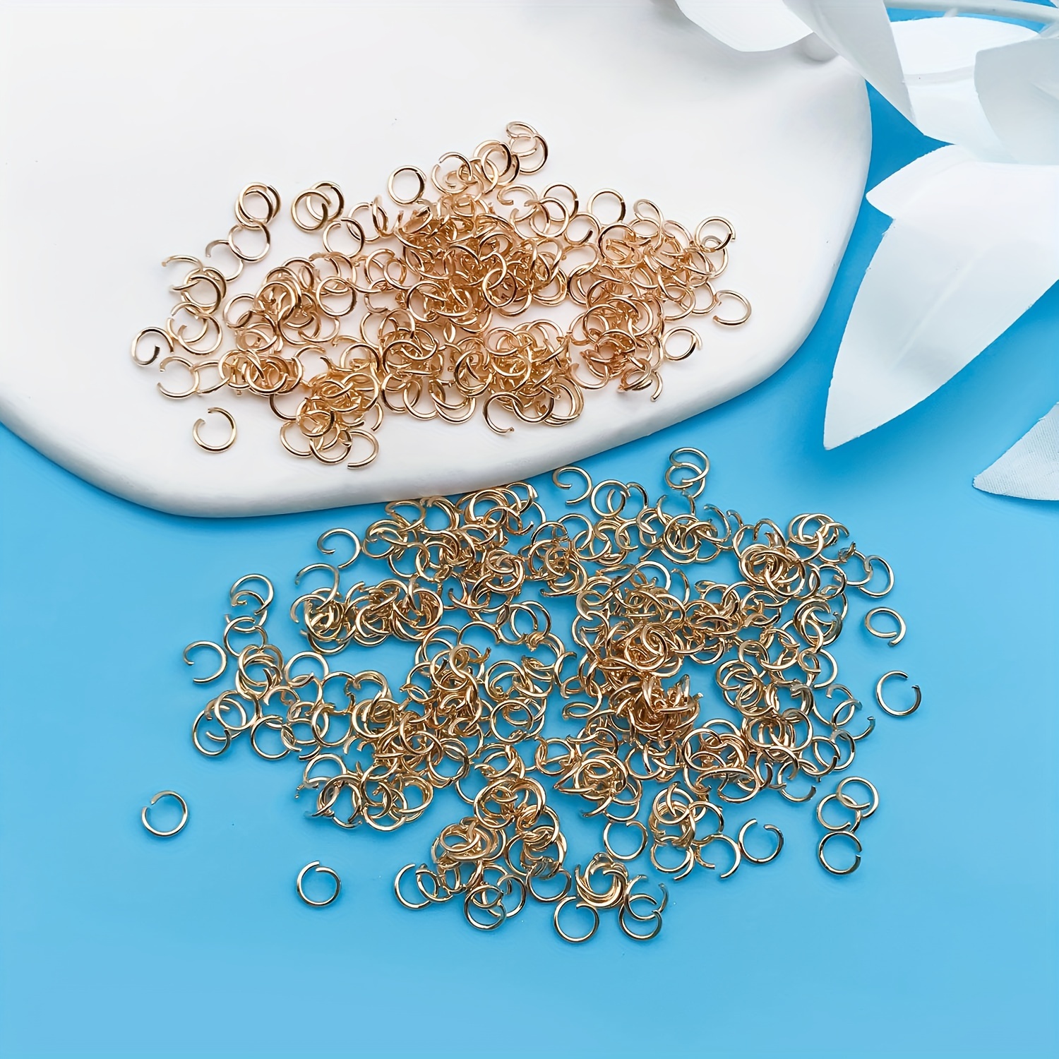 Metal Open Single Loops Jump Rings Small Connecting Rings - Temu United ...