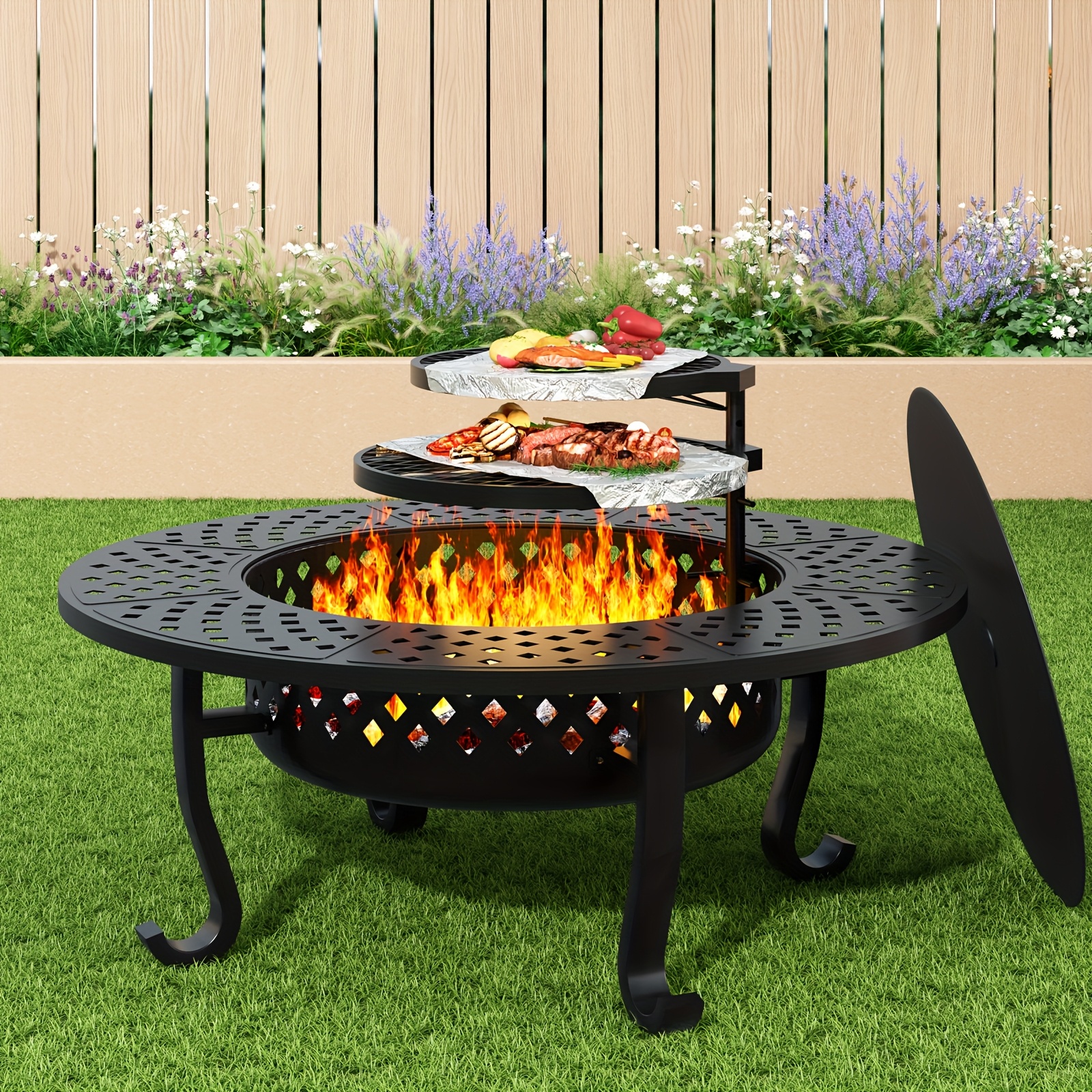 fire pit sold on Temu United States
