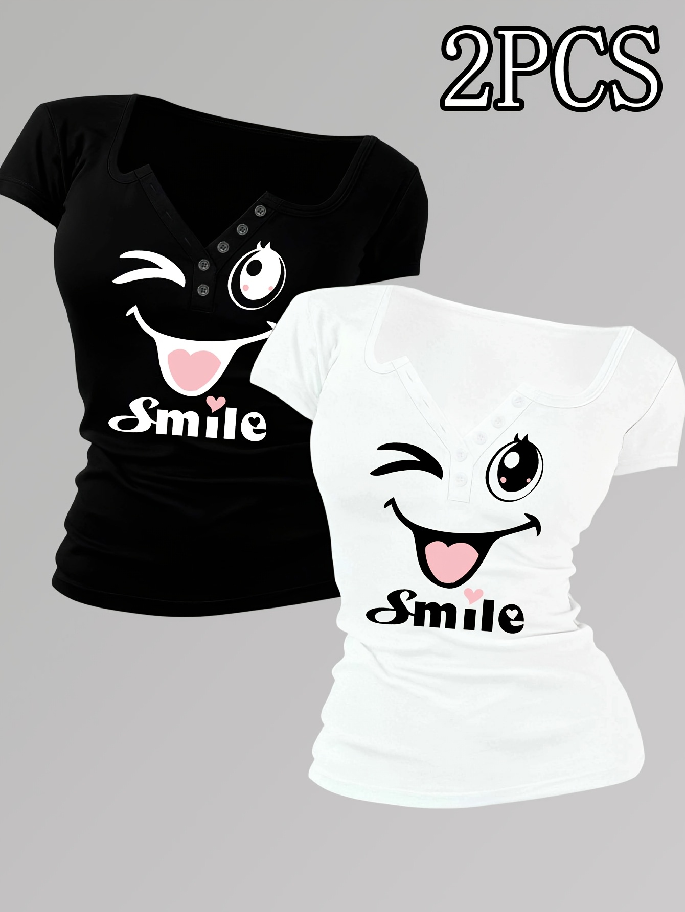 face print shirt sold on Temu United States