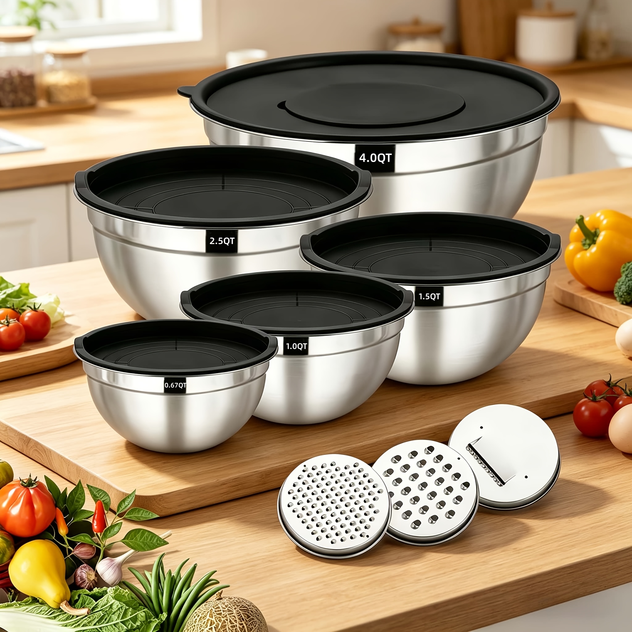 stainless steel bowl sold on Temu United States