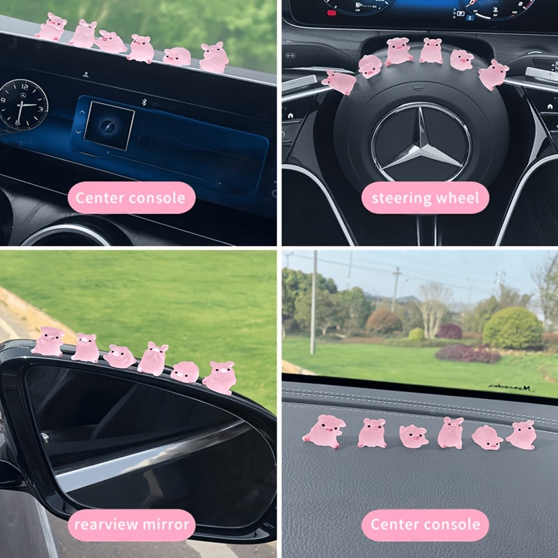 Cute Creative Car Ornaments For Cter Refrigerator Car Central Console ...