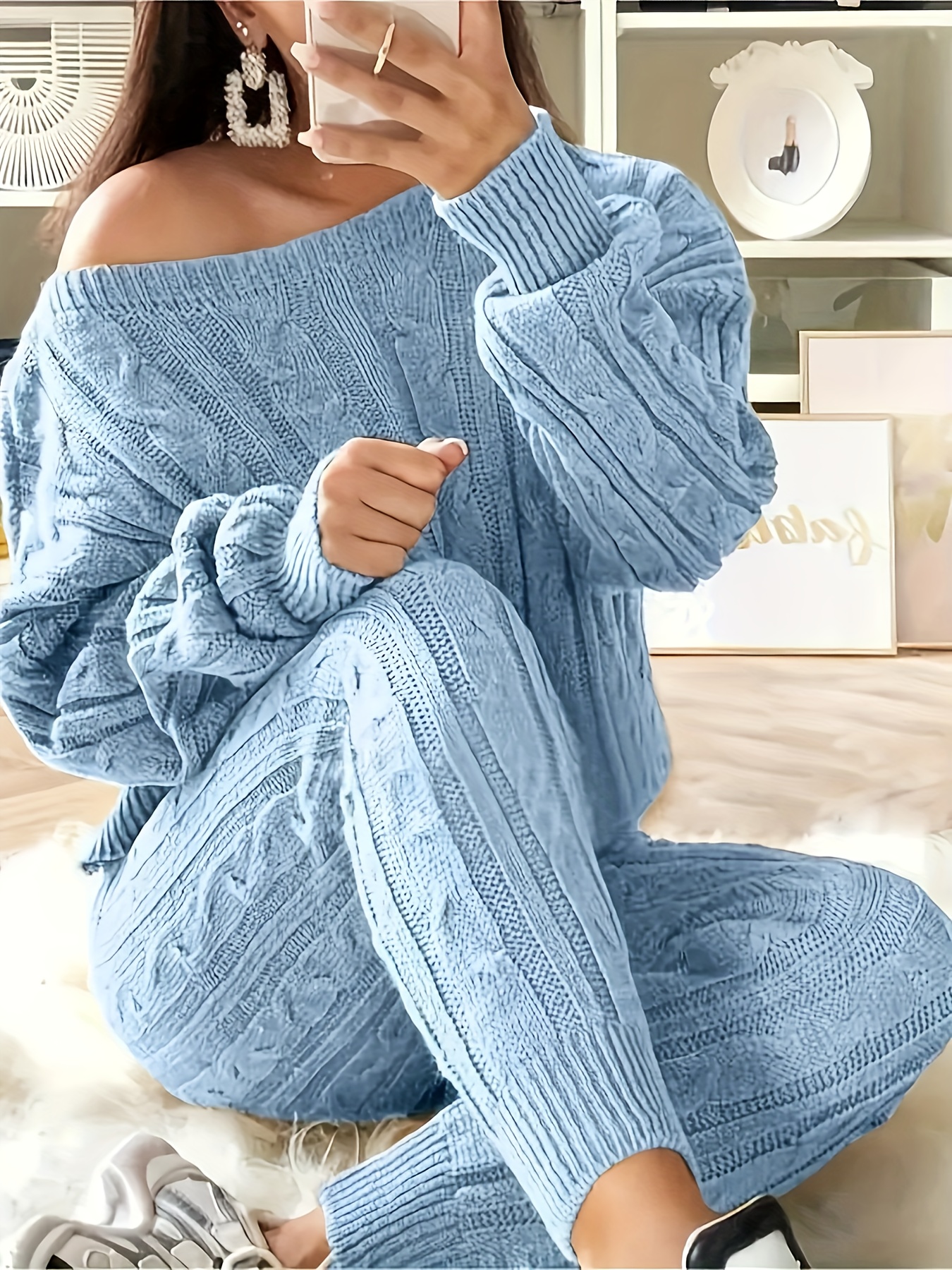 Sweater pants womens store