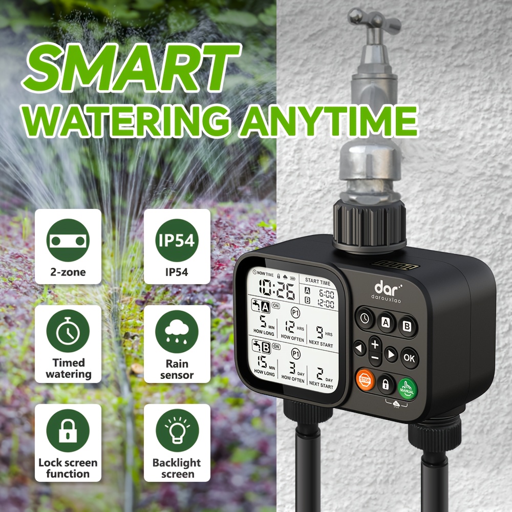 4 zone irrigation controller sold on Temu United States