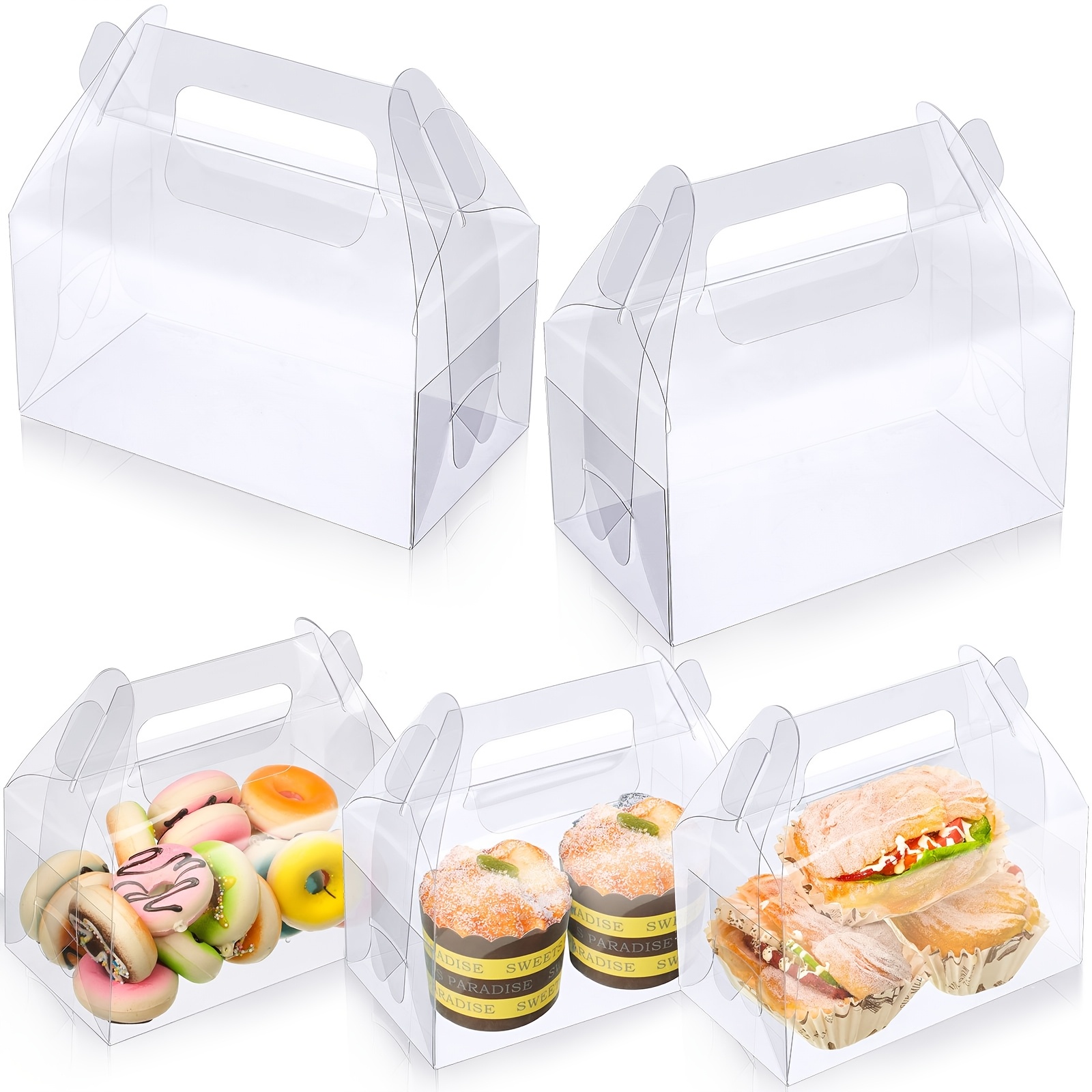 clear gift boxes sold on Temu United States