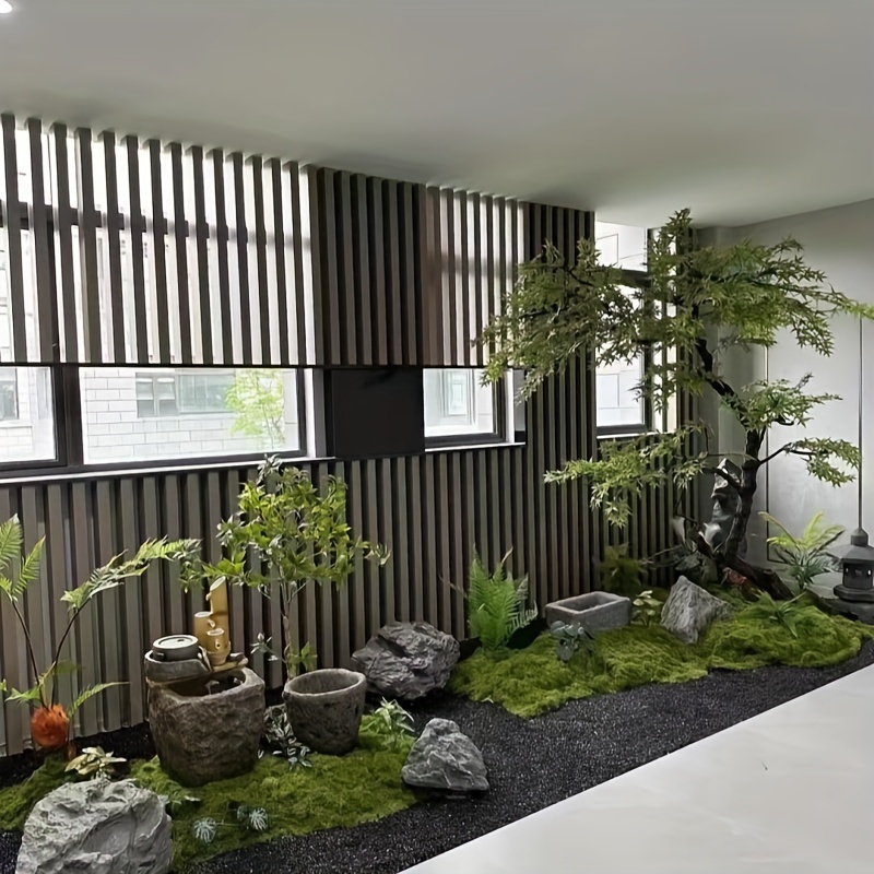 Moss Landscape Arrangement Artificial Moss Turf Green - Temu Canada