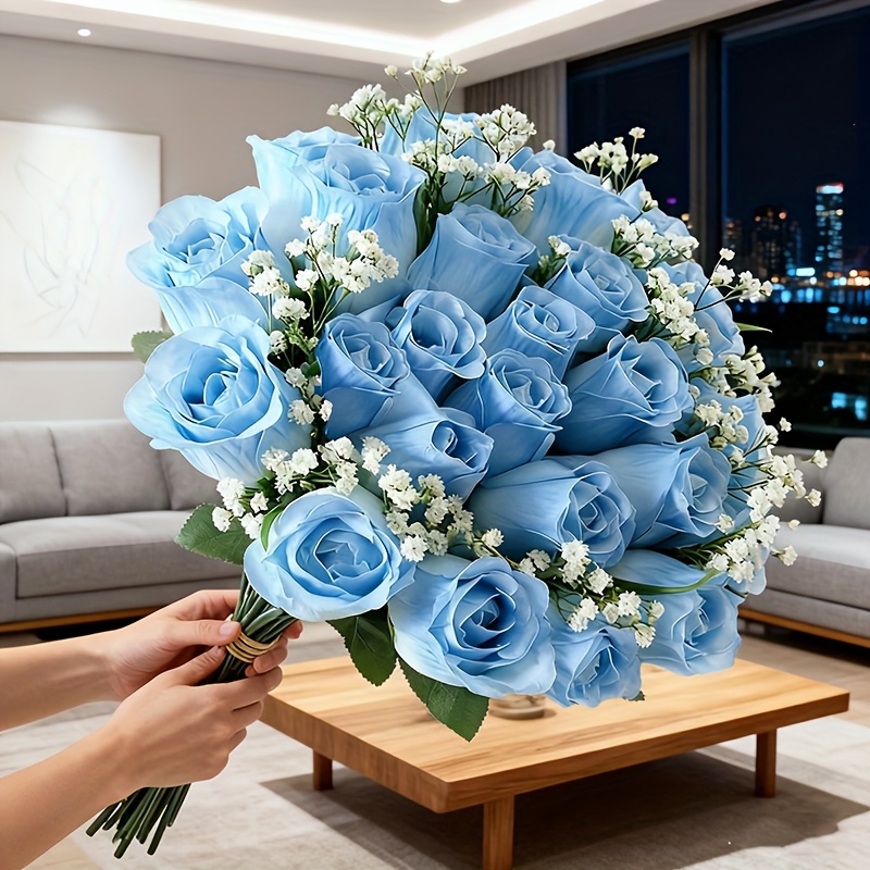 artificial flowers bouquet sold on Temu United States