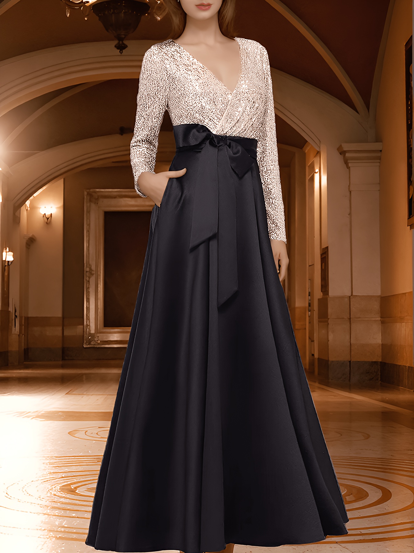 evening dresses women elegant formal sold on Temu United States