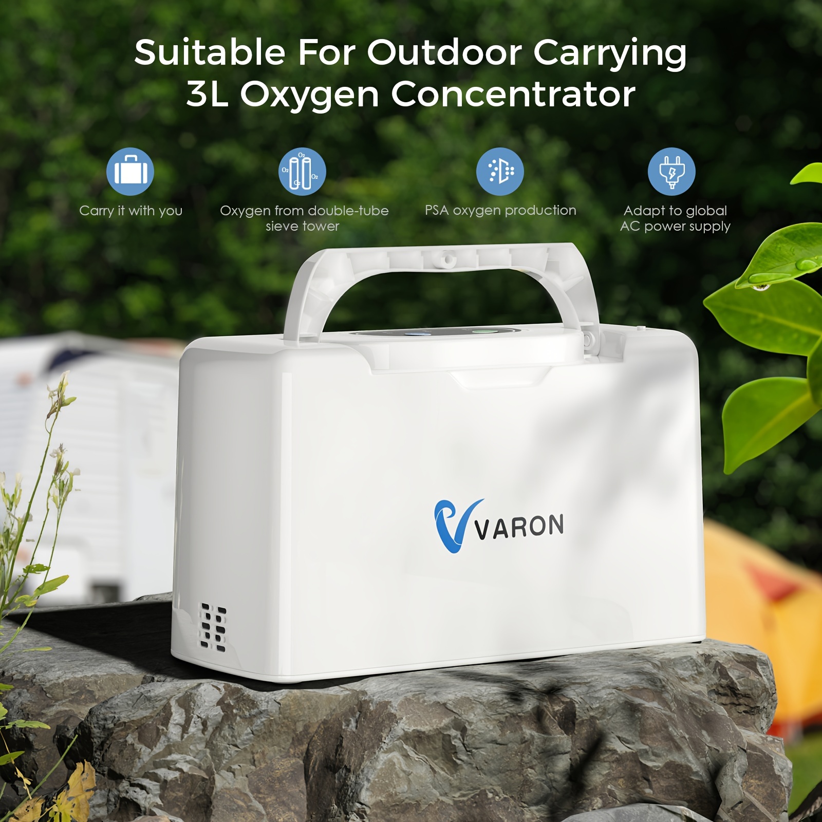 portable oxygen concentrator sold on Temu United States