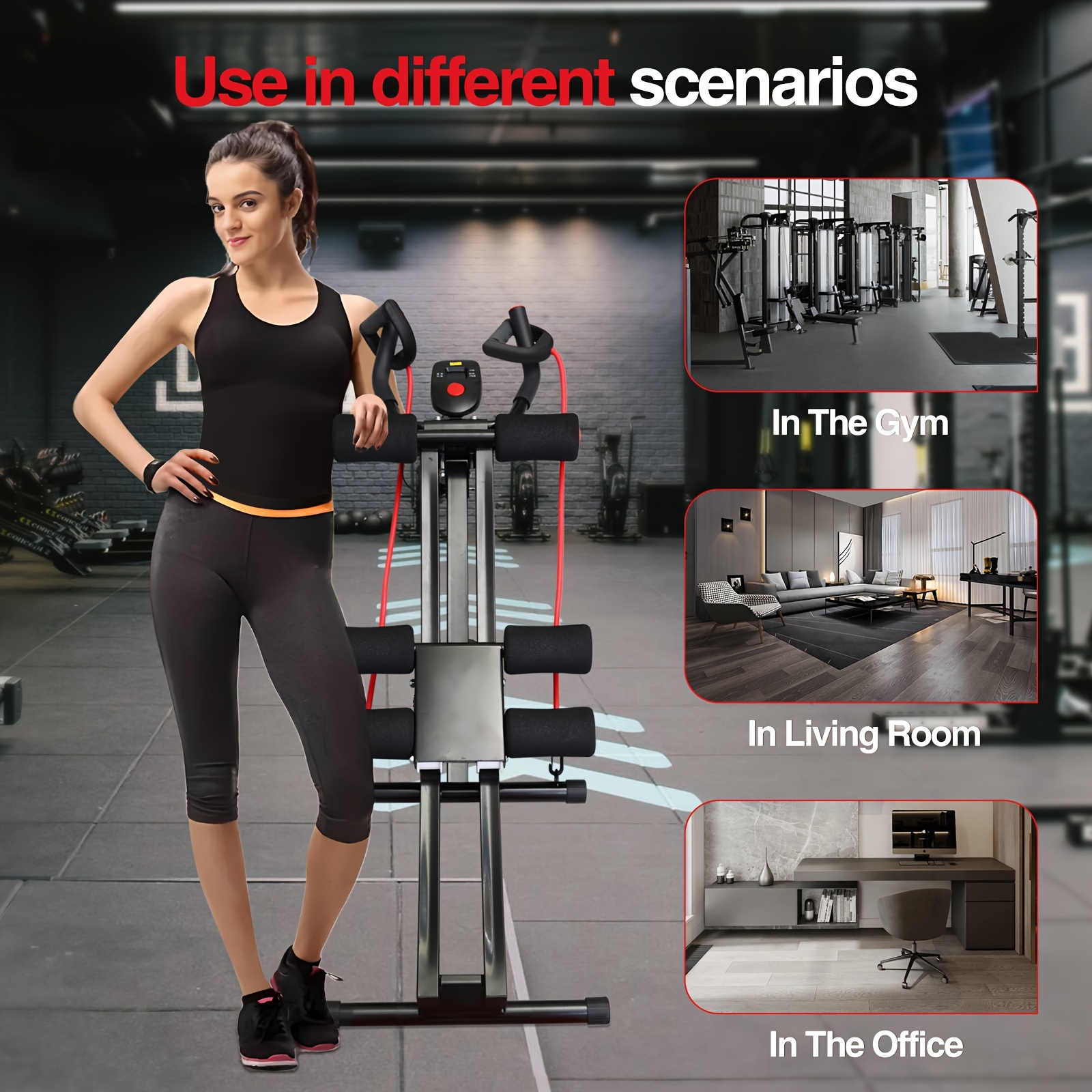 exercise equipment sold on Temu United States