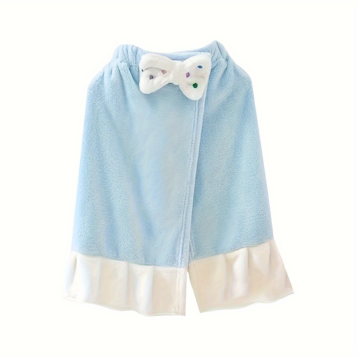 1pc Cute Bow Childrens Tube Top Absorbent Wearable Bath - Temu United Kingdom