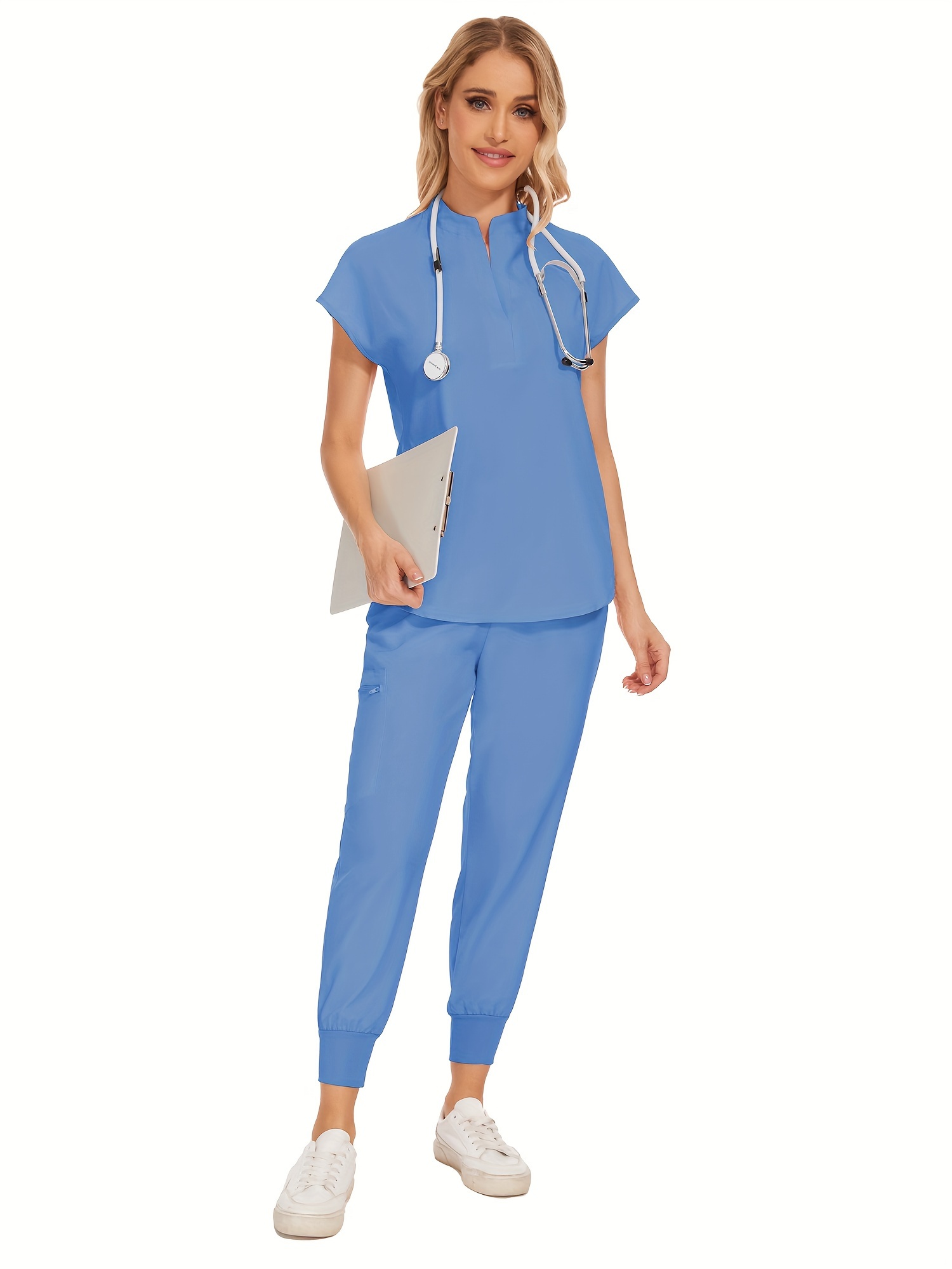 scrub sets for women sold on Temu United States