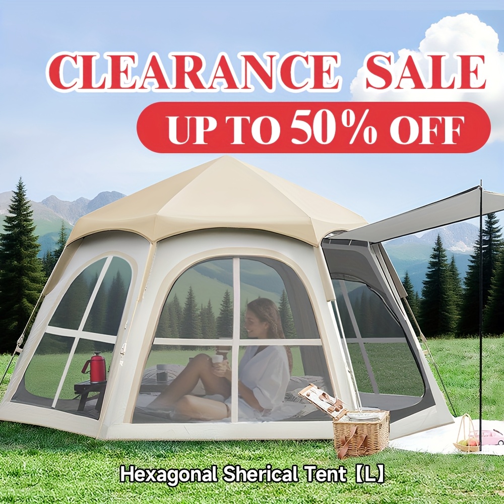 tents sold on Temu United States