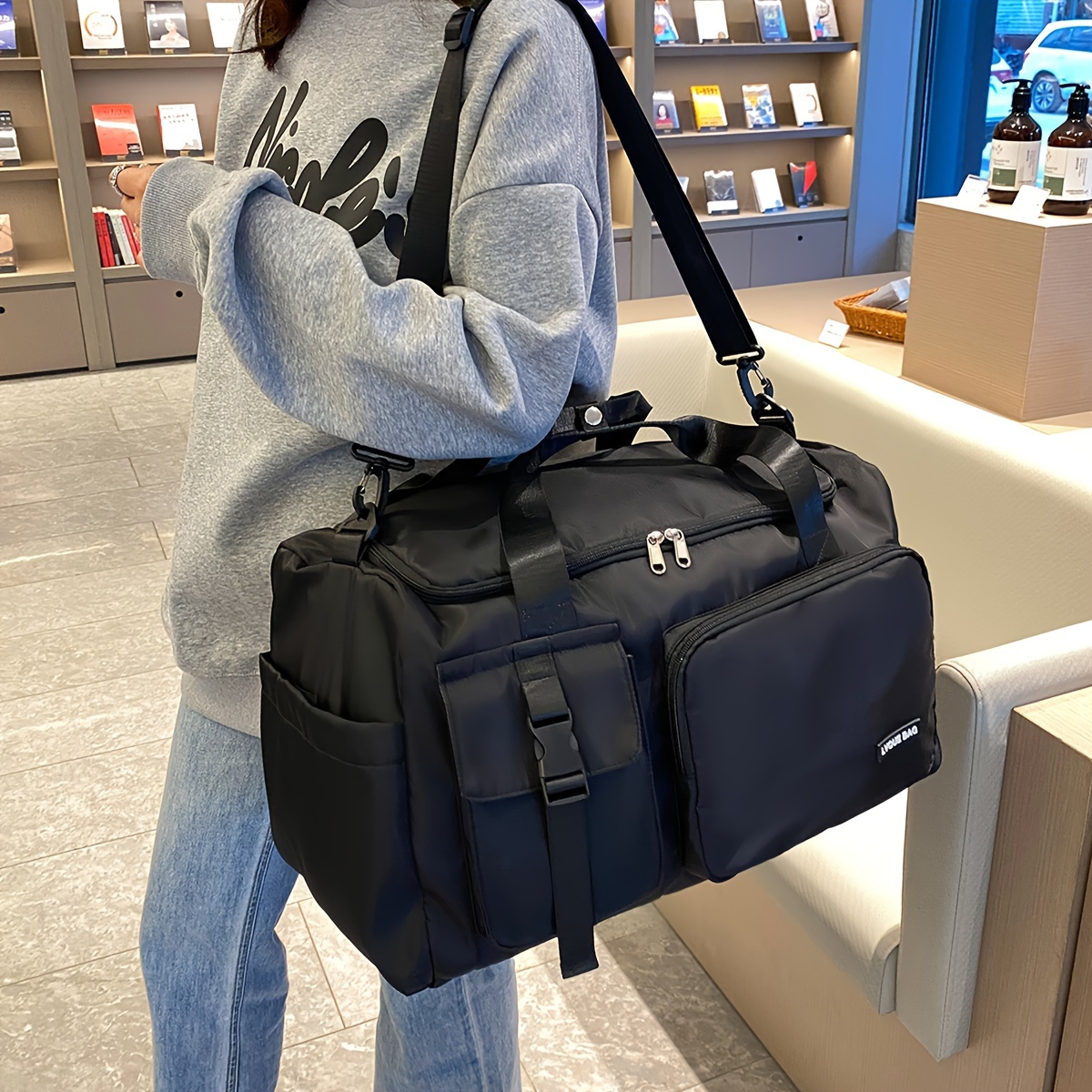 Multi functional Fitness Duffel Backpack Large Capacity - Temu