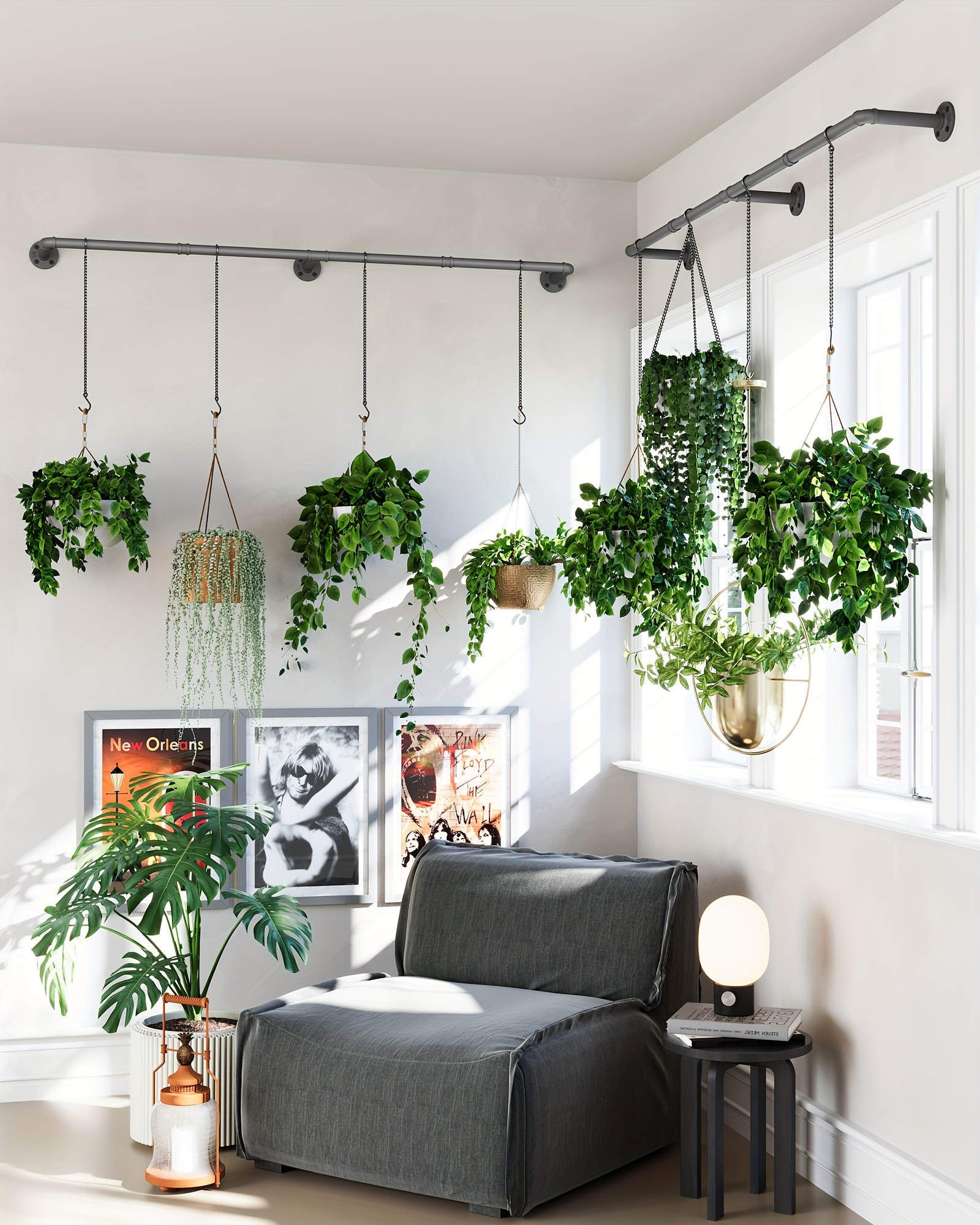 plant hanger indoor hanging planters rod indoor plants 12 - Temu