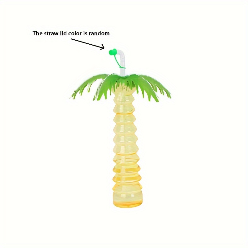 Tropical Palm Tree Shaped Plastic Cups – – Novelty Coconut - Temu