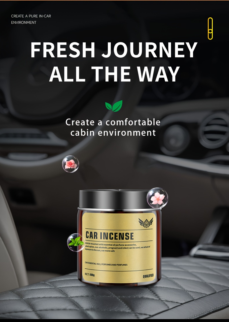 Car Air Freshener Aromatherapy Balm Compressed - Temu