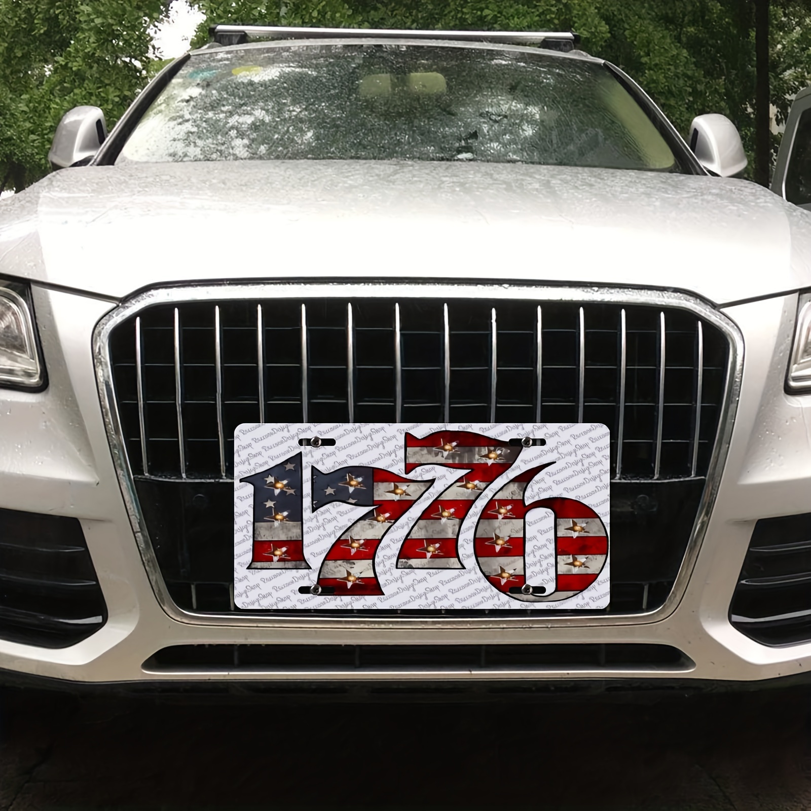"patriotic Boost" 1 Pack, American Flag 1776 Design Car License Plate ...