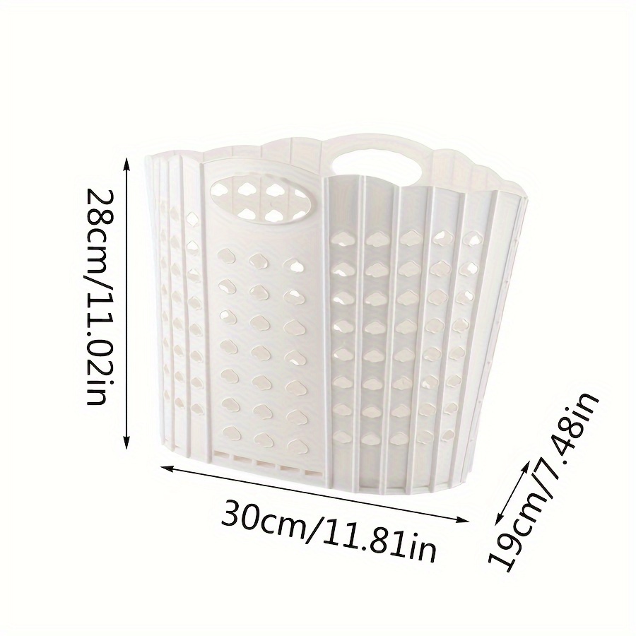 1pc Foldable Laundry Basekt Space Saving Dirty Clothes - Temu Kuwait
