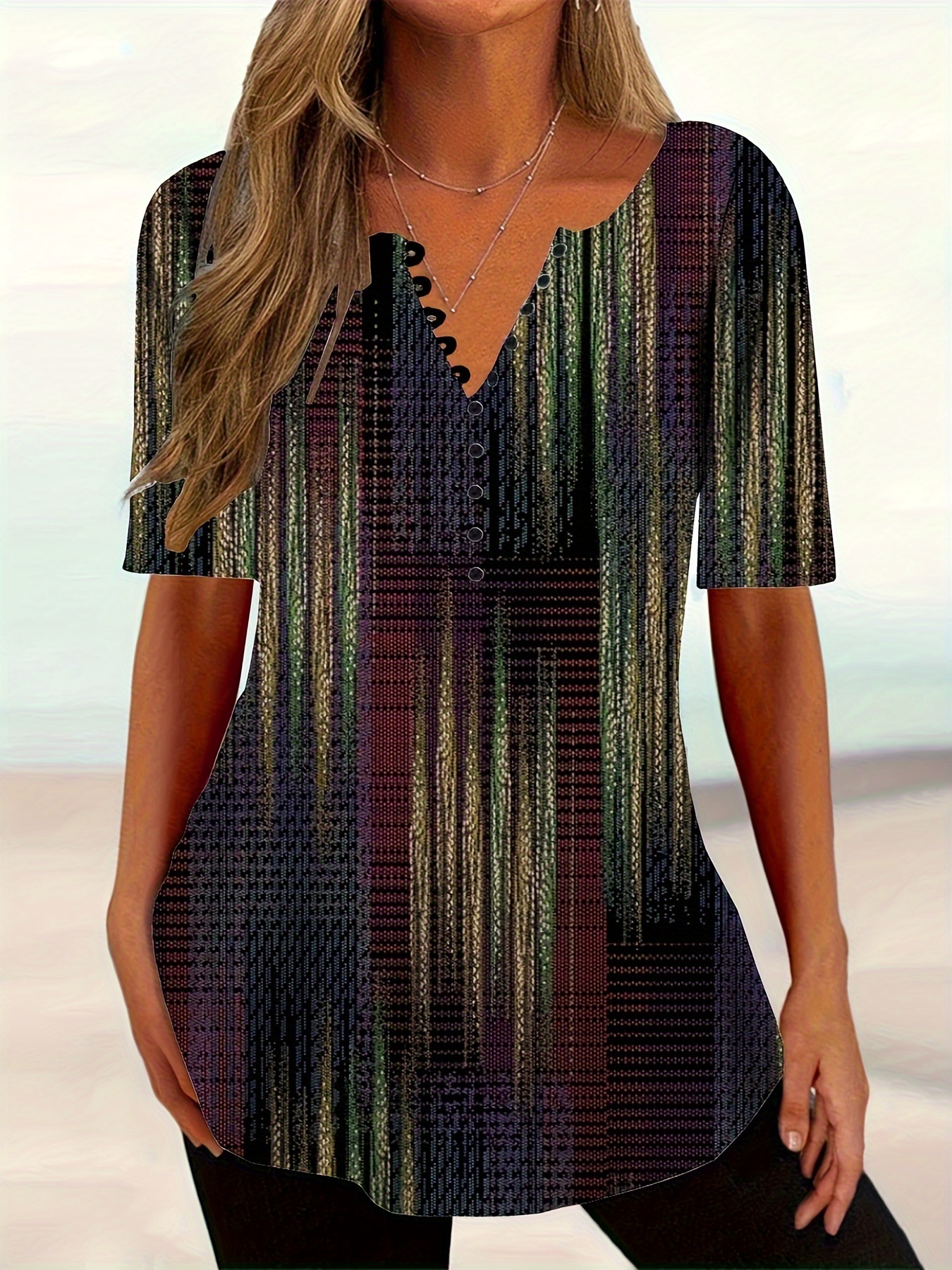 womens plus size tops sold on Temu United States