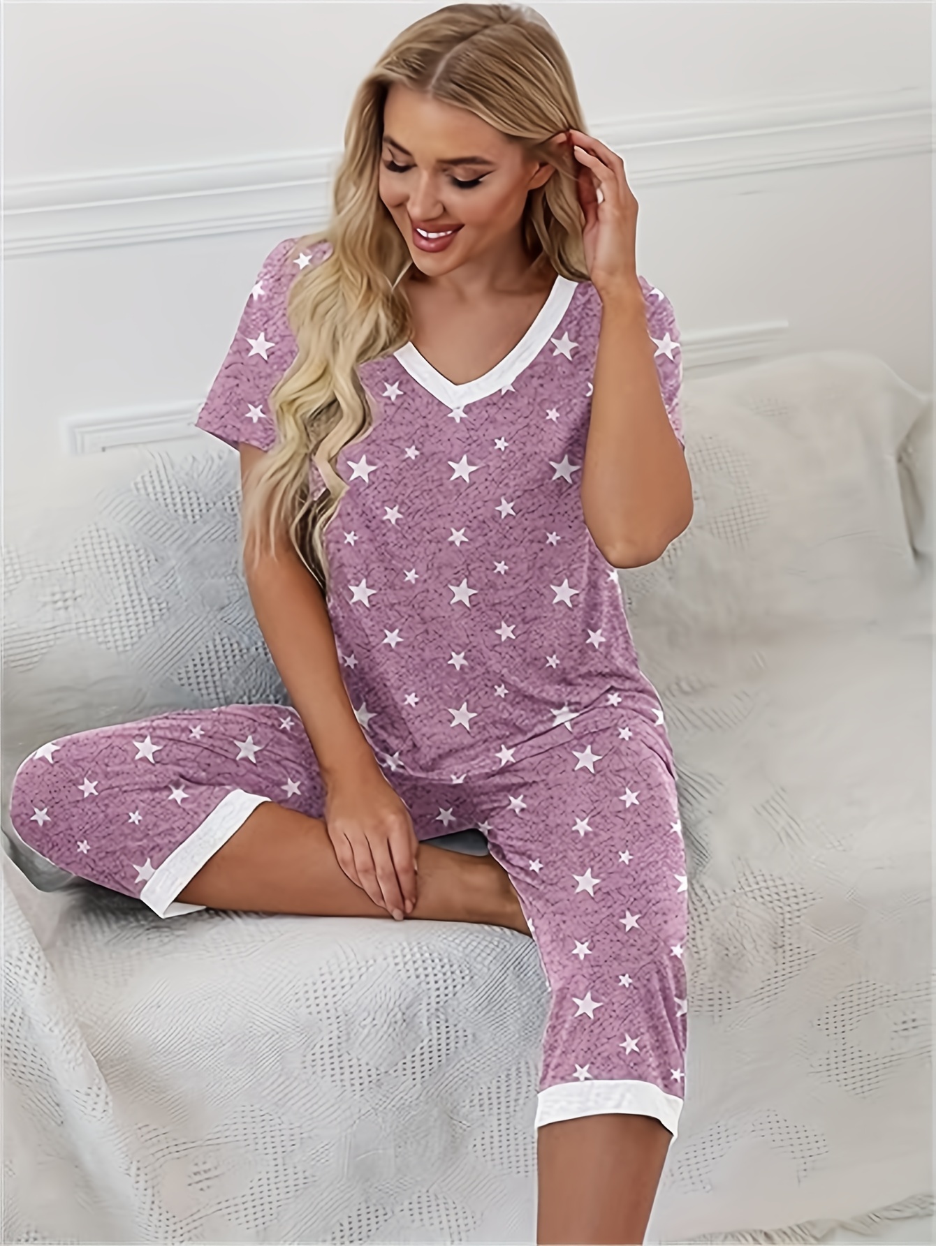 ladies pajamas sold on Temu United States