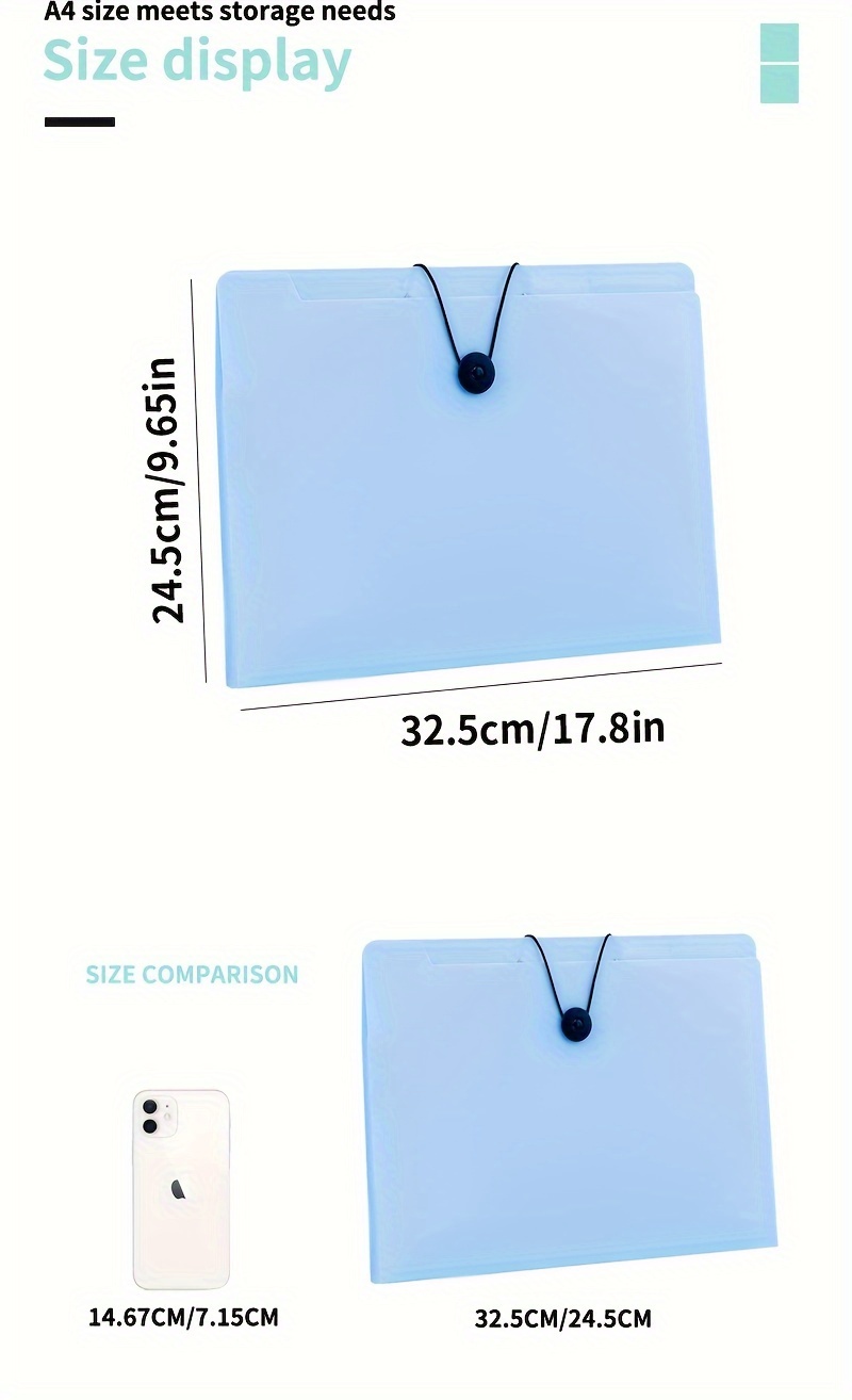 A4 File Organizer 12 - Temu
