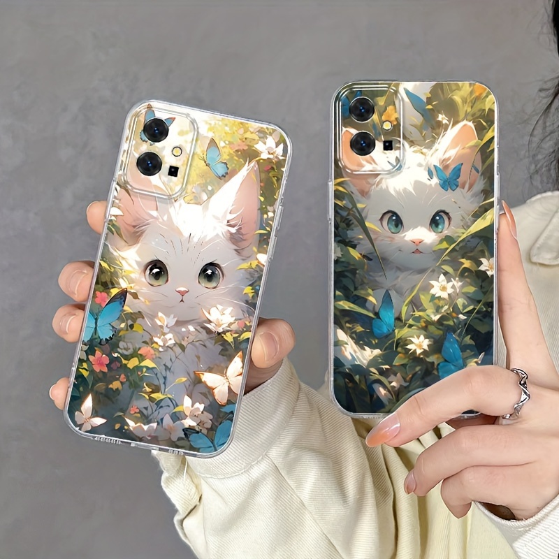 premium tpu phone case cat vivo - Temu Ireland