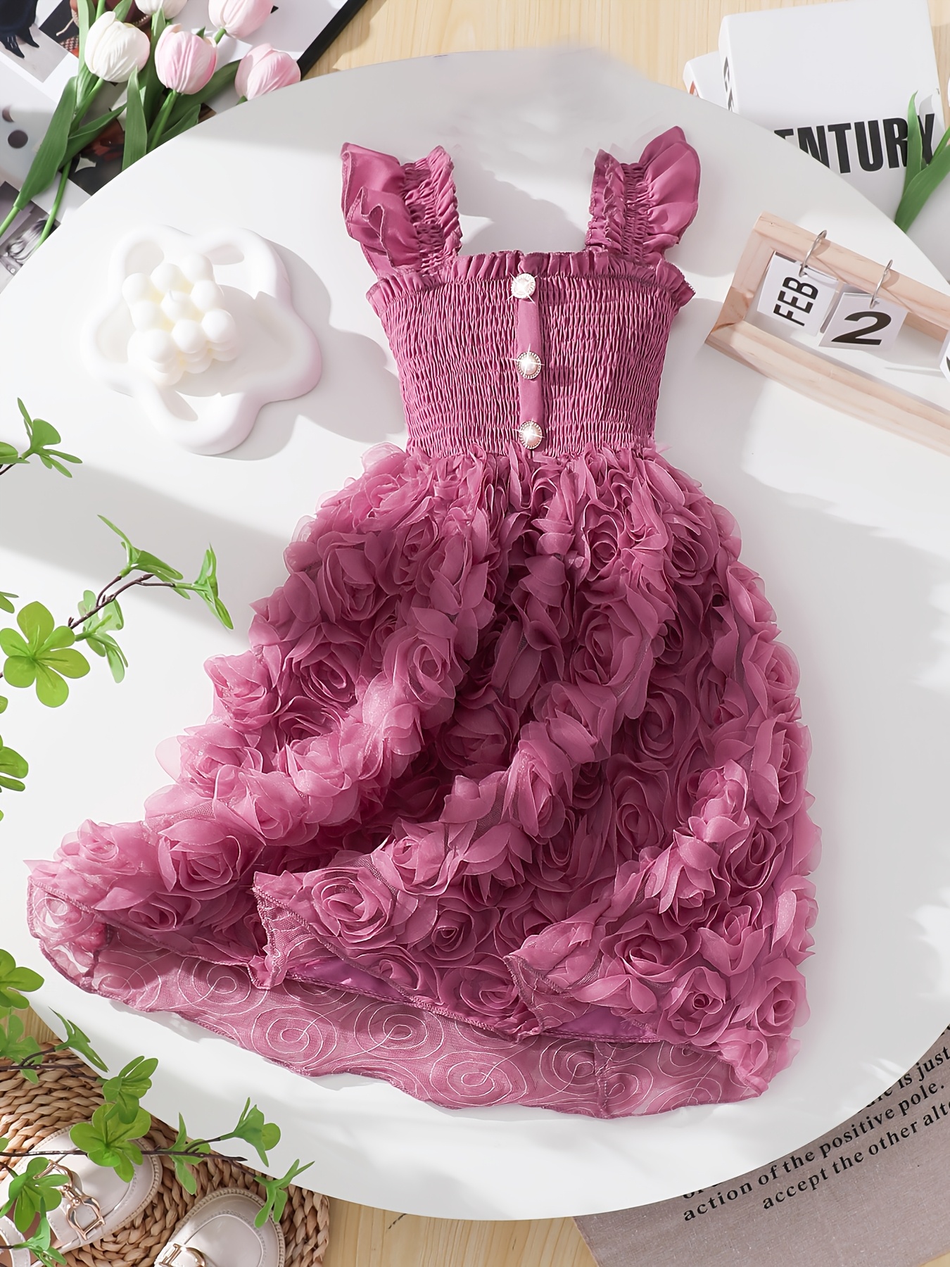 rose dresses sold on Temu Australia